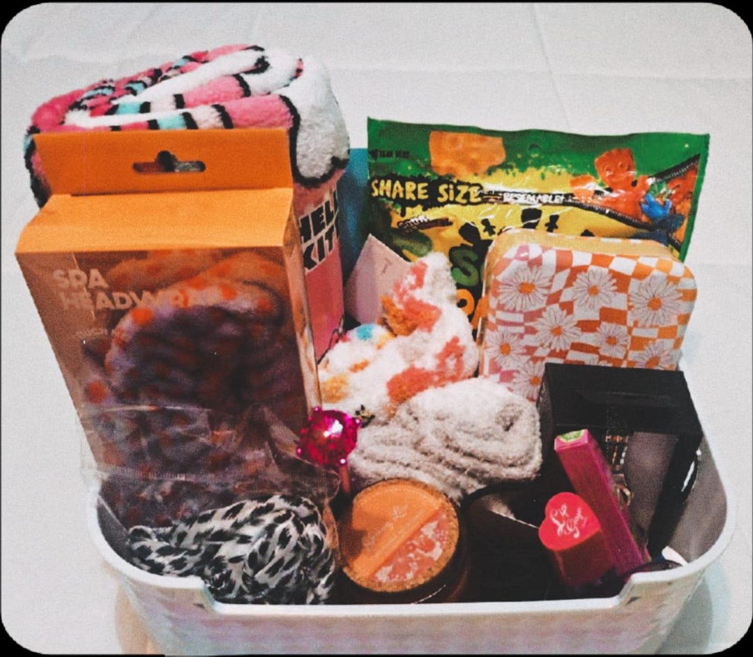 Ultimate Friendship Gift Basket – Self-care, Snacks & Surprises - Etsy