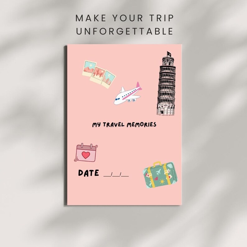 Travel Photo Book Templates – Printable Digital Download - Italy - Etsy