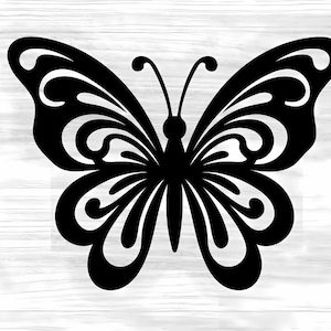 Butterfly SVG & PNG Bundle: Elegant Craft Designs (instant Download) - Etsy