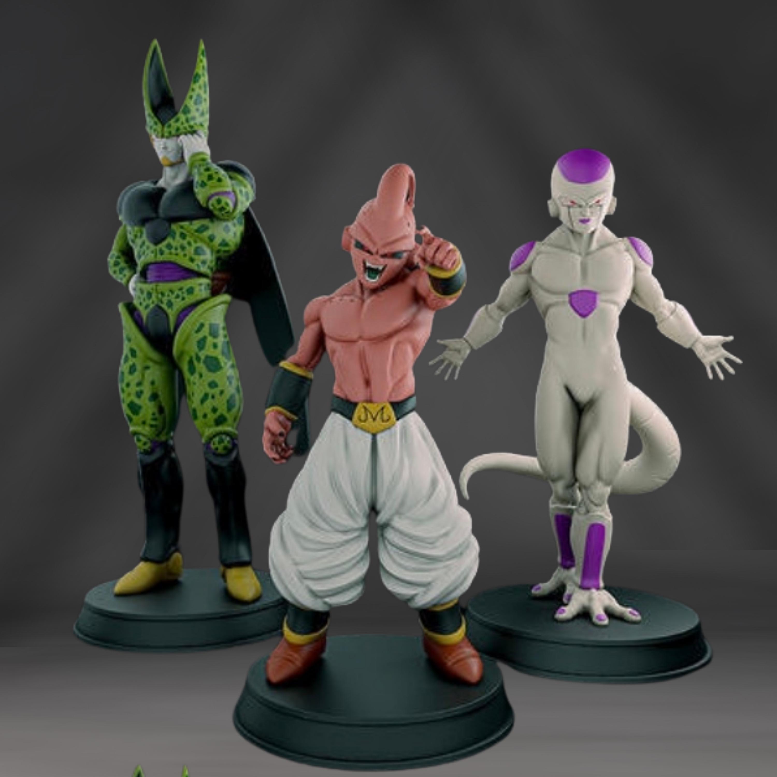 DBZ (bad Guys Packet) STL 3D - Etsy