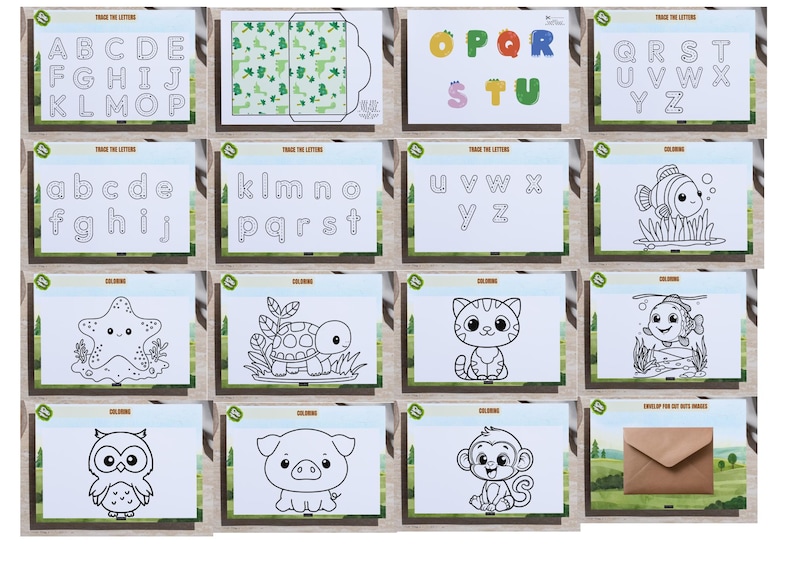 Dinosaur Alphabet Book | Dinosaur Letter Tracing | Toddler Dino ...