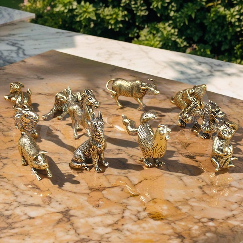 Brass Animals - Etsy