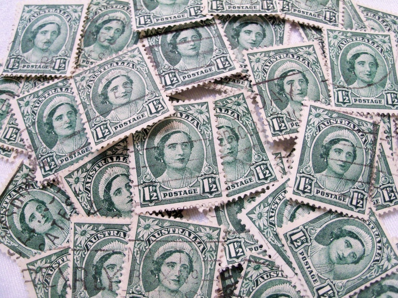 200 Green Stamps Stamp Art Stamp Art Supplies Craft Stamps - Etsy