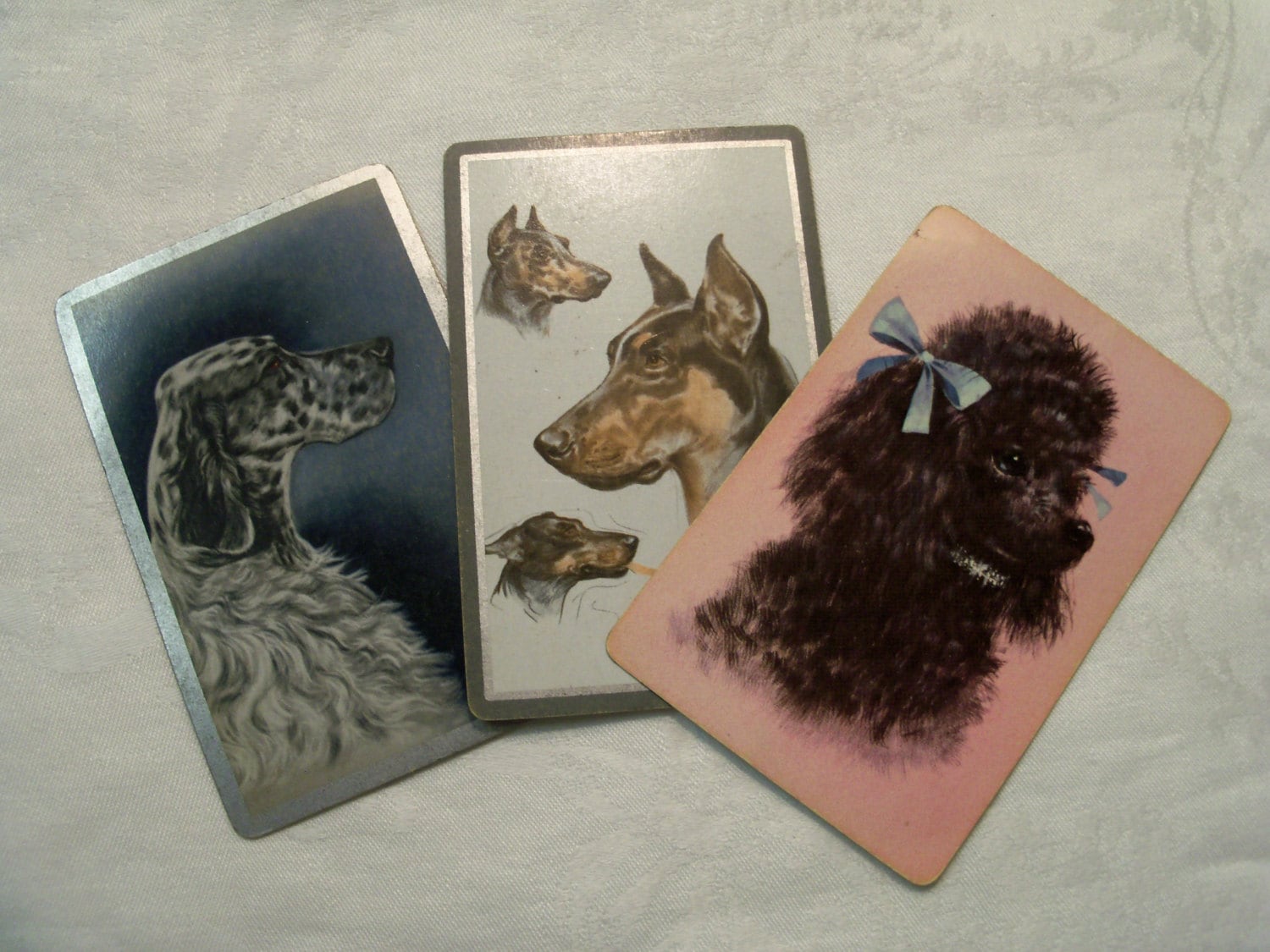 12 Dog Playing Cards Playing Card Swap Playing Cards | Etsy