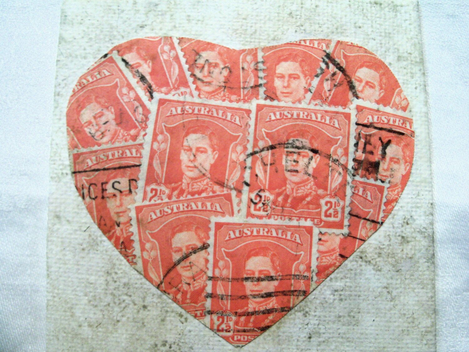 200 Red Stamps Vintage stamps Stamp Art Craft Stamps | Etsy