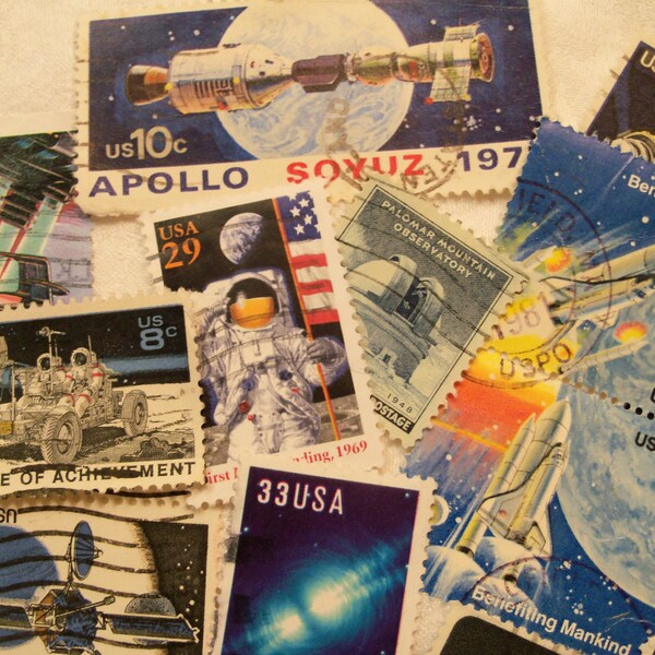 Outer Space Stamps - Etsy