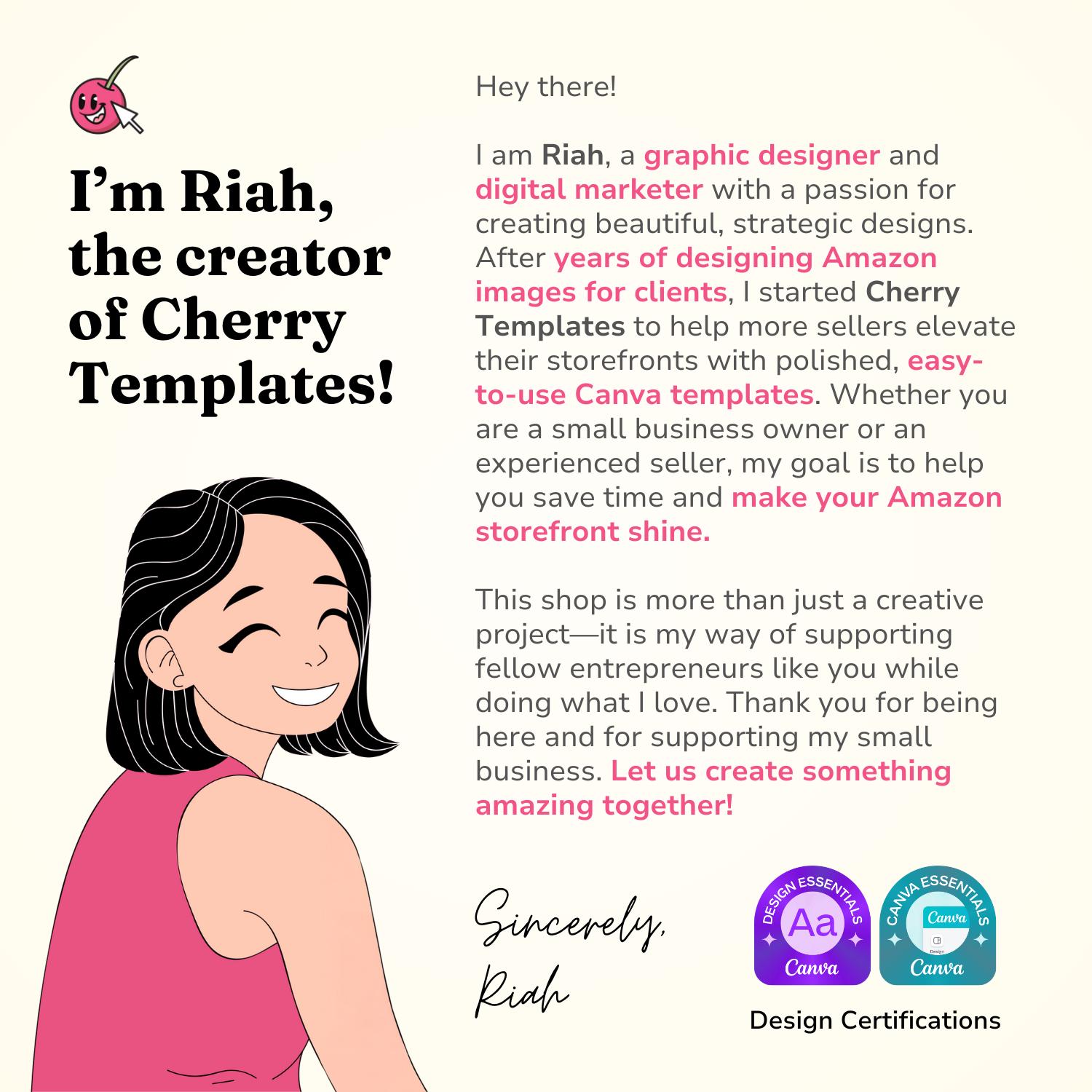 Amazon A+ Content Canva Template, A Plus Content, Amazon EBC Template ...