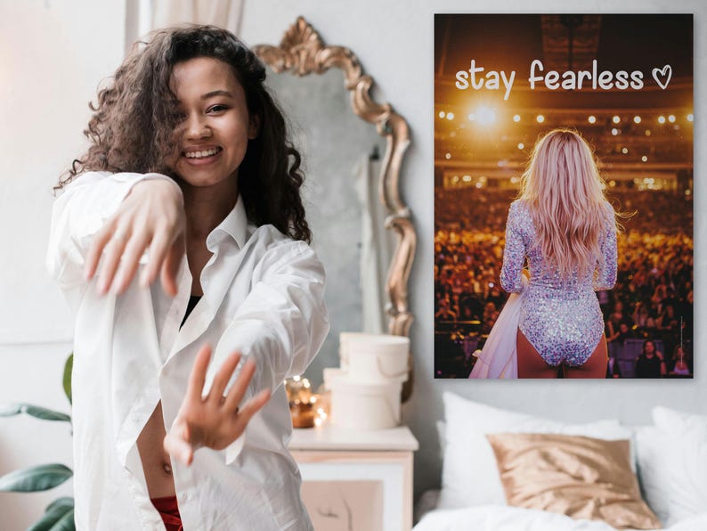 Stay Fearless Poster! Huge 28x40! Pop-icon - Inspiring Fan Art ...