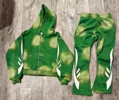Men's Distressed Design Tracksuit: Custom Name Print, Activewear Set - Etsy