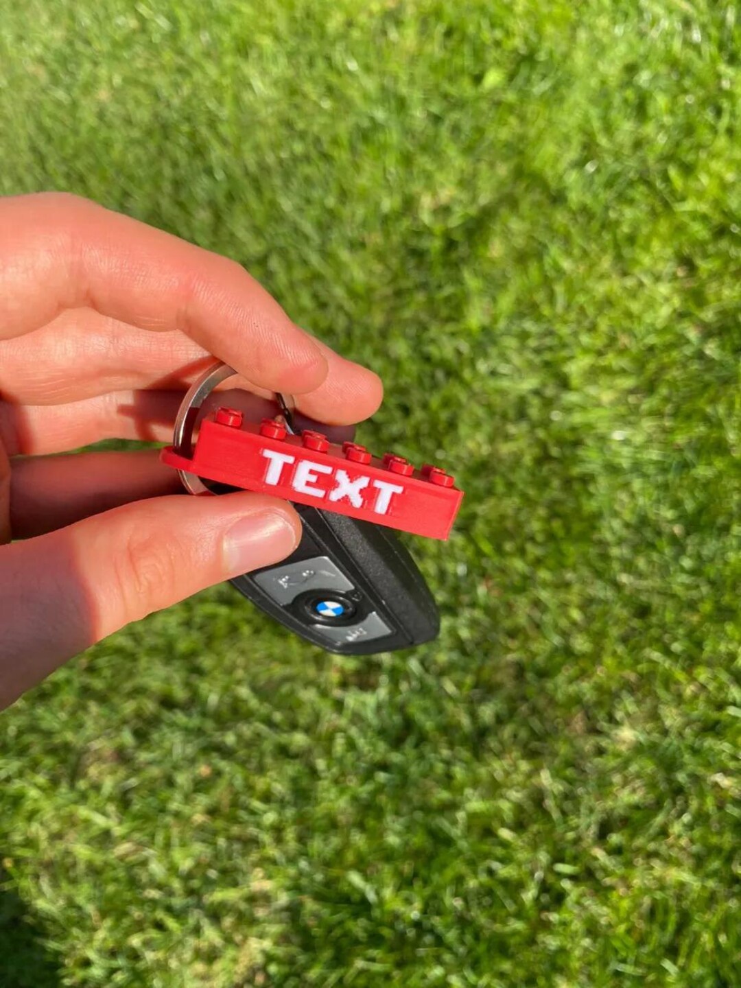 Custom Engraved Building Brick, Lego Inspired, Keychain Personalized ...