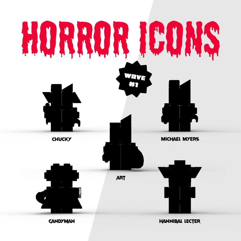 Horror Building Blocks - Etsy