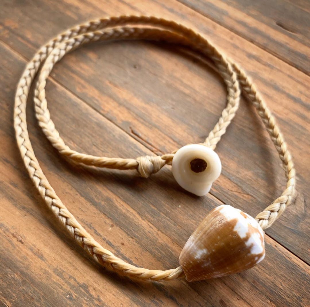 Hawaiian Rat Cone Shell Necklace or Choker - Etsy