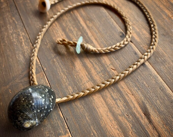 Hawaiian Kupe'e Shell Necklace With Locking Seaglass Clasp 18 Inch - Etsy