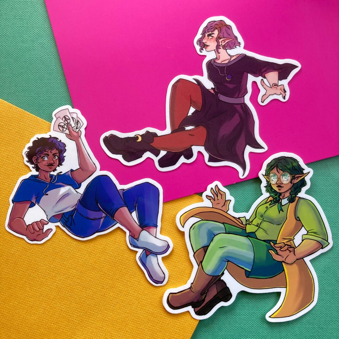 Hexsquad Girls Stickers - the Owl House - Etsy
