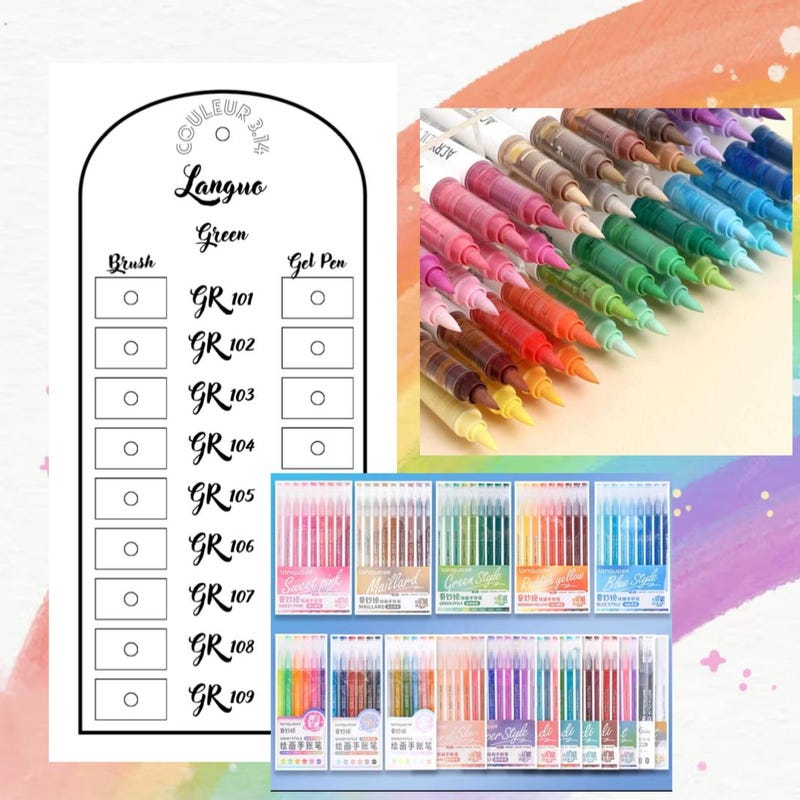 Languo Acrylic Marker Pen - Etsy