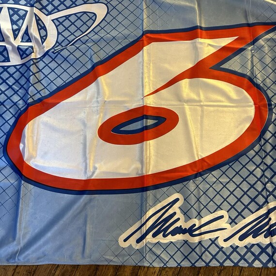 Vintage Mark Martin AAA Banner Flag - Gem