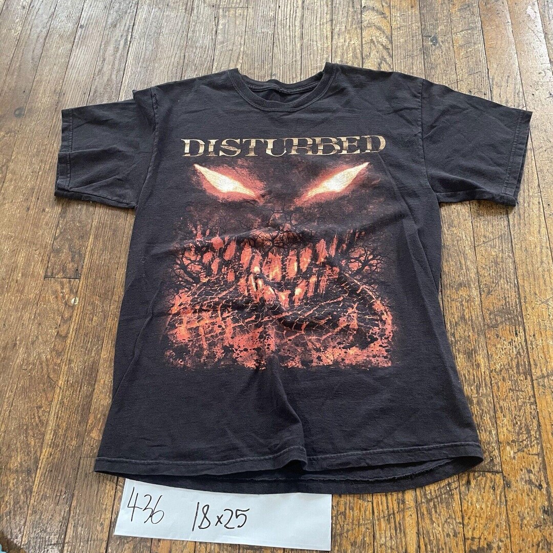 Y2K Disturbed Band T Shirt Size Small - Etsy