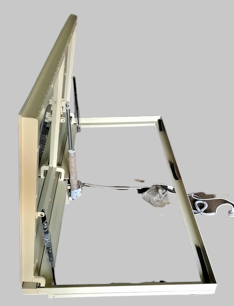 Basement Hatch for Tiles, Custom Floor Trapdoor on Gas Springs and ...