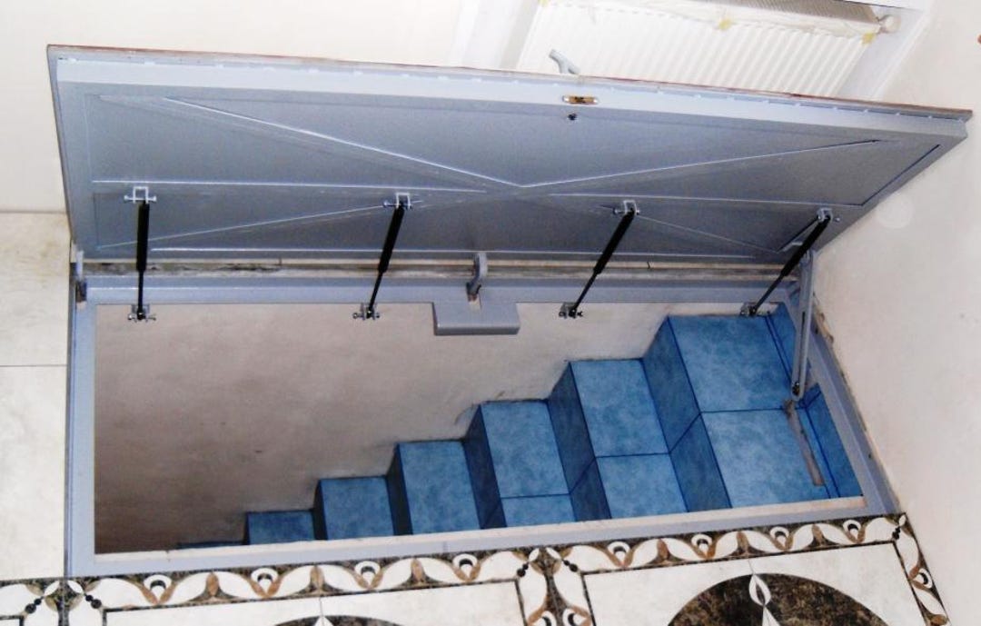 Insulated Basement Hatch Light Moisture Resistant Floor Utility Hatch ...