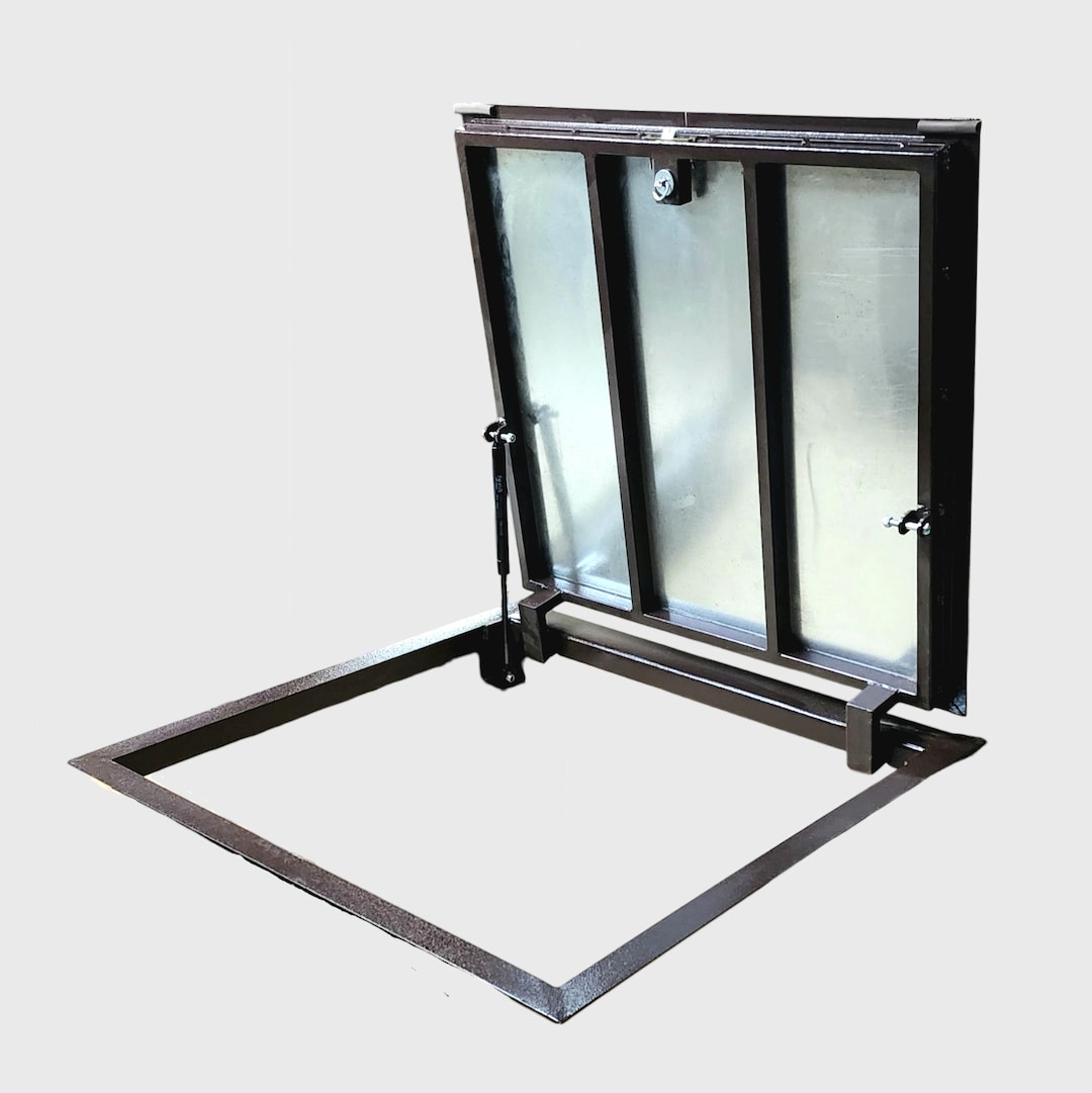 Basement Hatch for Tiles, Trap Door on Gas Springs Revizio Loft - Etsy