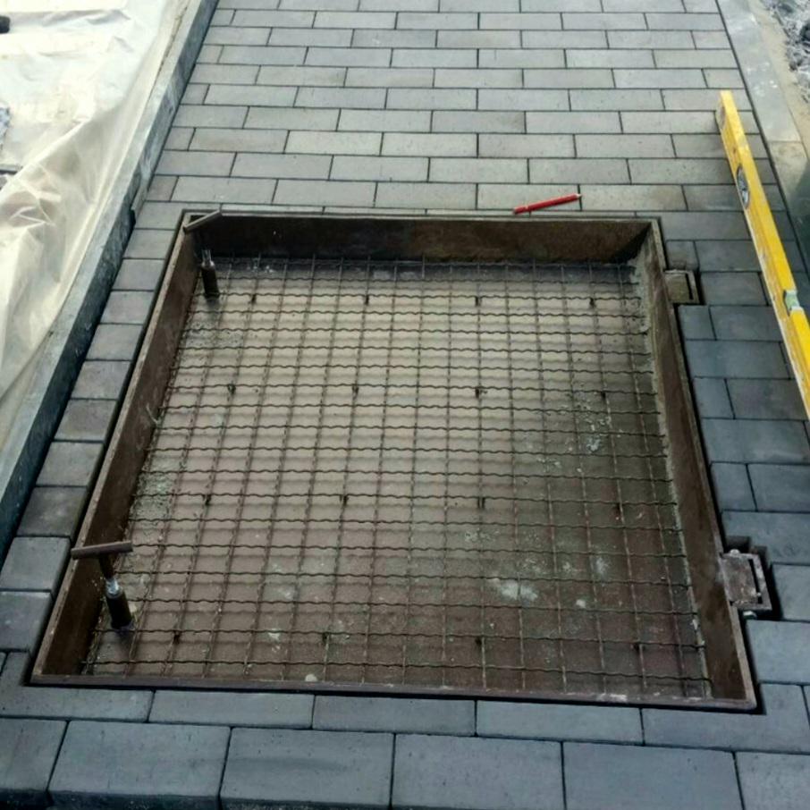 Hatch for Paving Stone Exterior Access Hatch for Pavement and Sidewalk ...