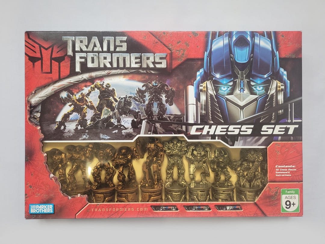 Transformers Chess Set Vintage - Etsy