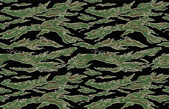 Vietnam Tiger Stripe Vector File - Download - Etsy