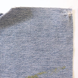 25 Denim Squares, 3.5 Inches Recycled Jeans - Etsy