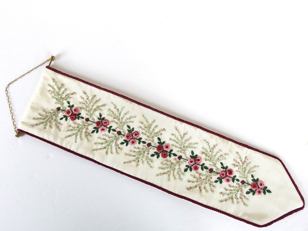 Victorian Bell Pull Dimensional Embroidery Pattern - Etsy