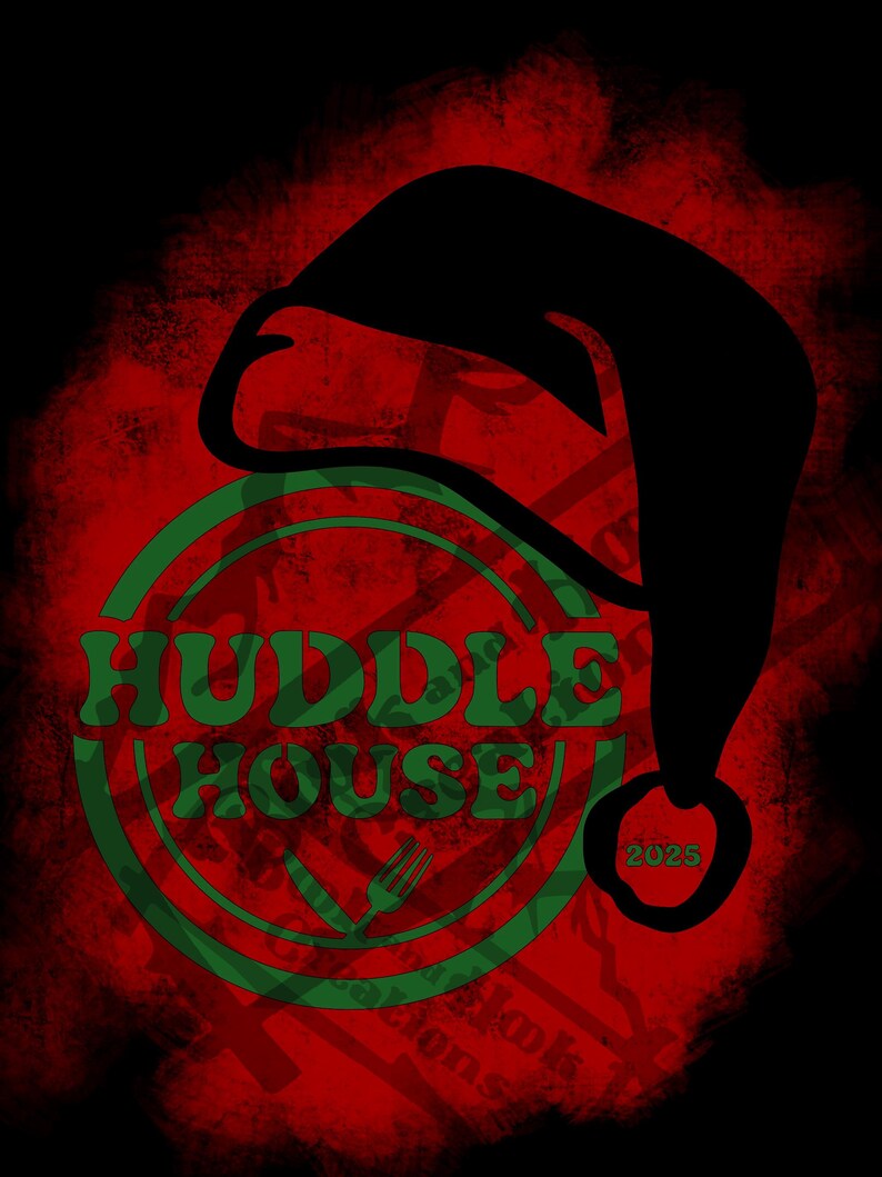 Huddle House Christmas 2025 PNG - Etsy