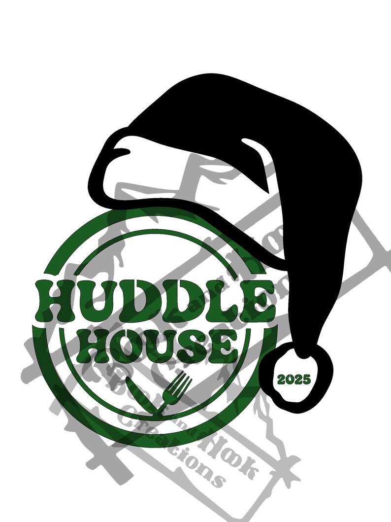 Huddle House Christmas 2025 PNG - Etsy