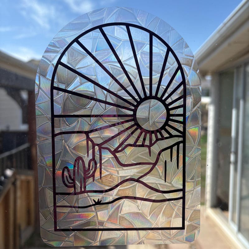 Sunset Window Film - Etsy