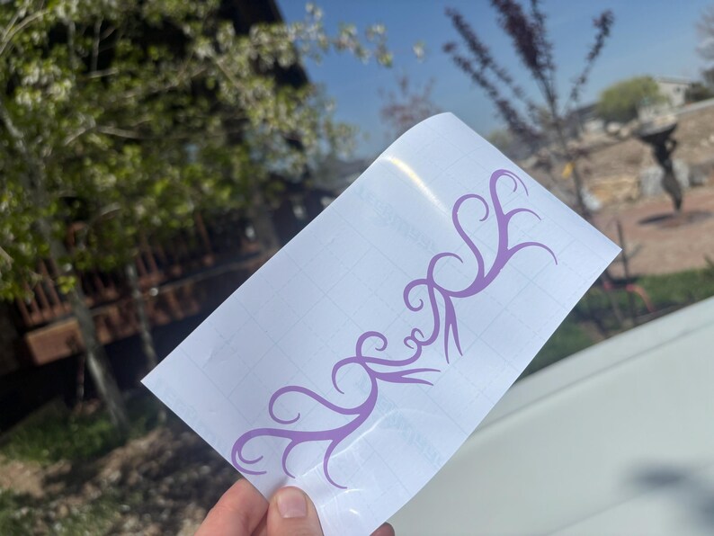 Y2K Tribal Tramp Stamp | Vinyl Decal - Etsy