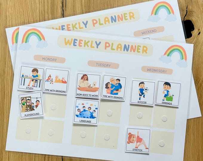 Daily Routine Flashcards for Kids, Visual Routine Cards Printable ...