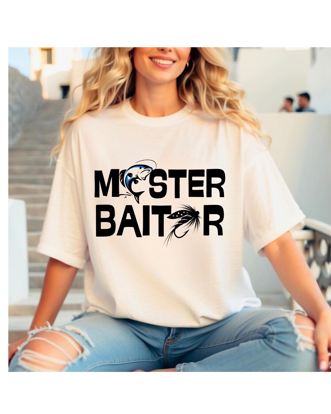 Master Baiter, Fishing, Design, Funny, Fisherman, Graphic, Anglers - Etsy