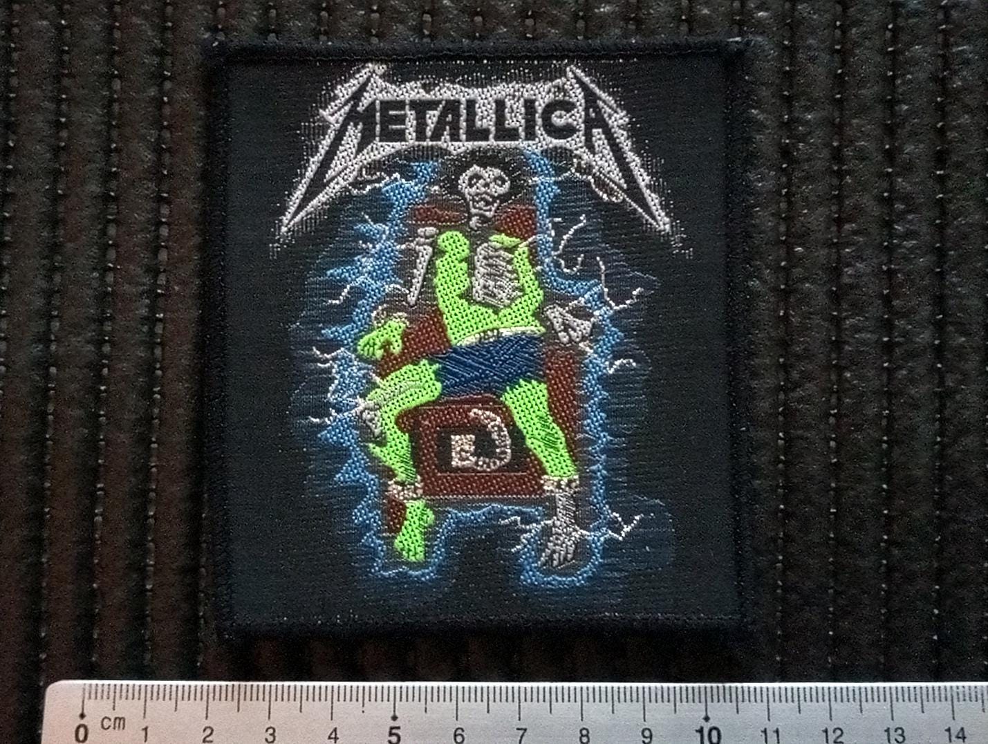 METALLICA Very Rare Ride the Lightning 1984 Vintage Patch 35 - Etsy