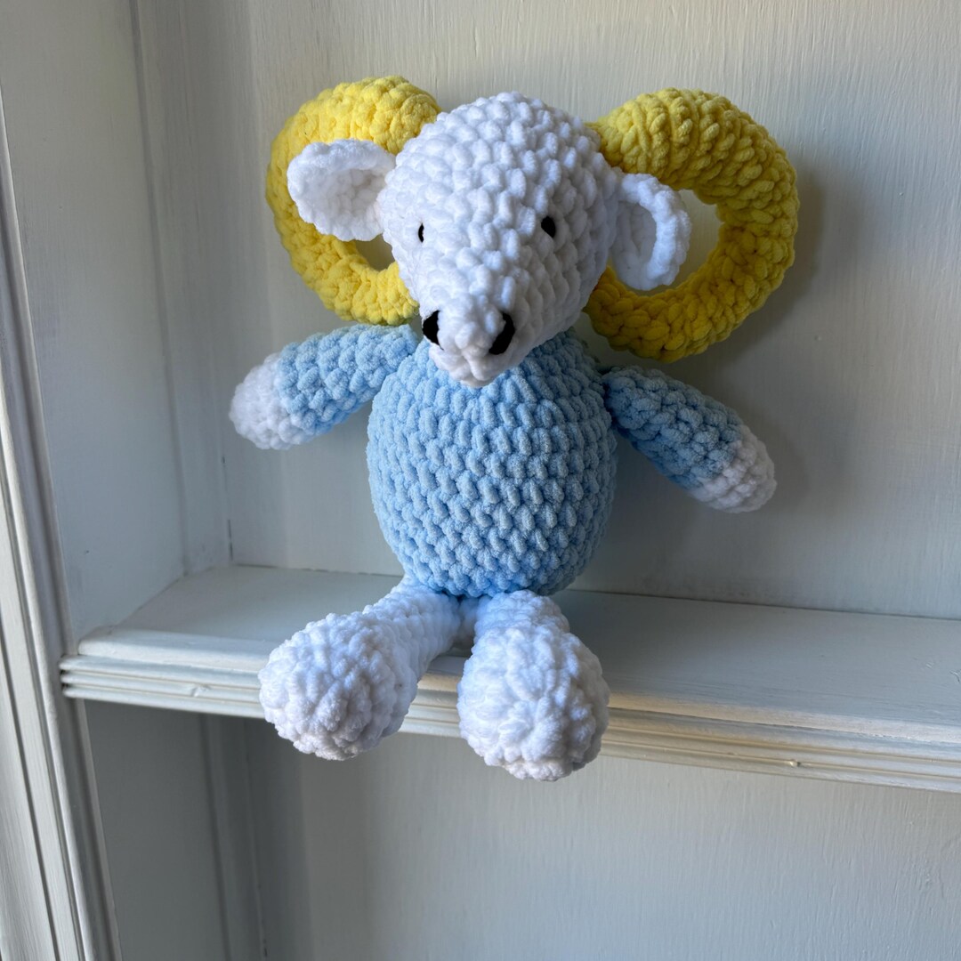 UNC Tarheels Crochet Ram/ramses Plush Plushie - Etsy