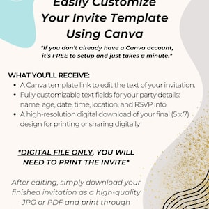 Wickedly Fun Birthday Invite Theme: Editable (digital Download ...
