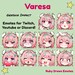 Bronya Rand Honkai Star Rail Chibi Style Emotes for Twitch, Youtube ...