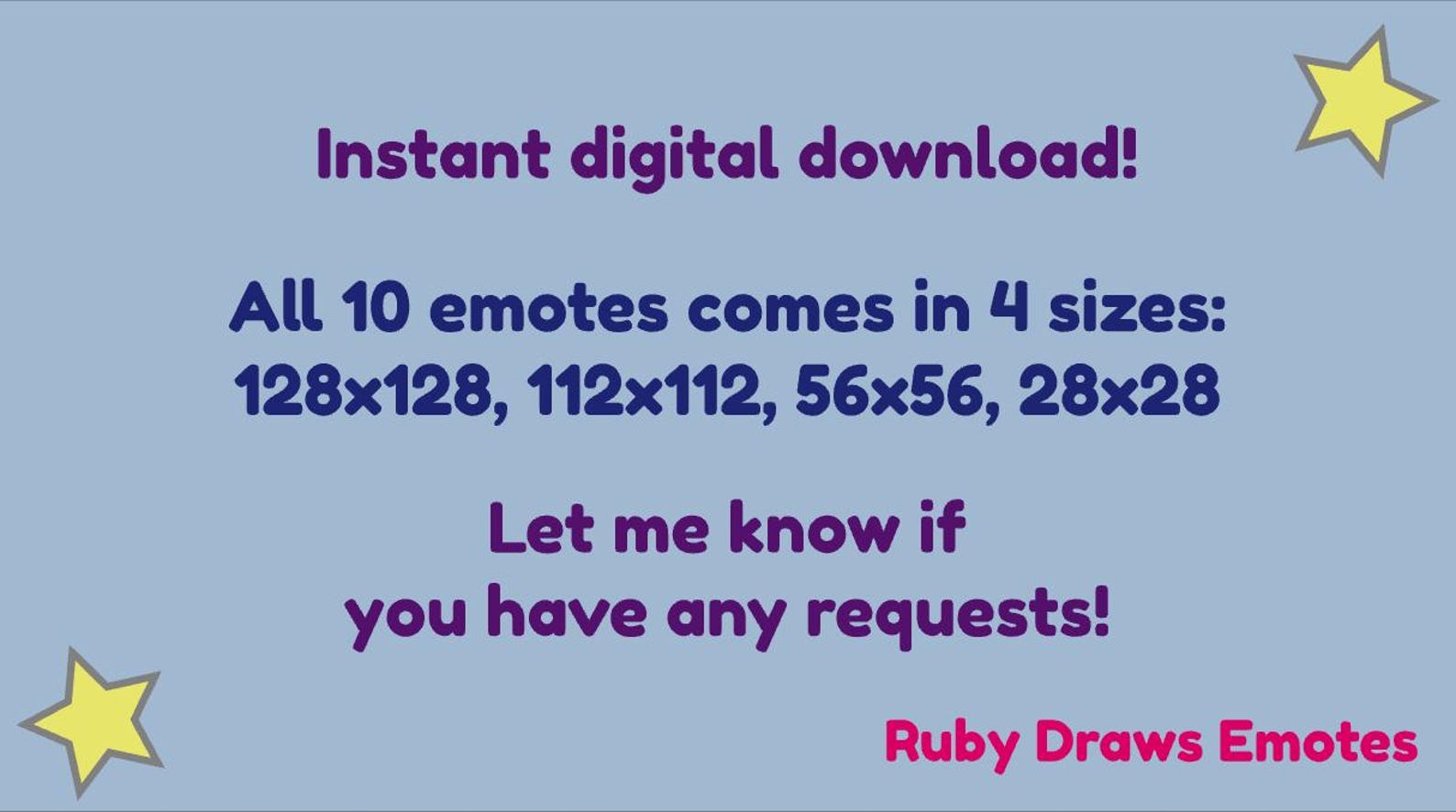 Mita (miside) Chibi Style Emotes for Twitch, Youtube, Discord | Ready ...