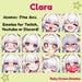Clara Honkai Star Rail Chibi Style Emotes for Twitch, Youtube, Discord ...