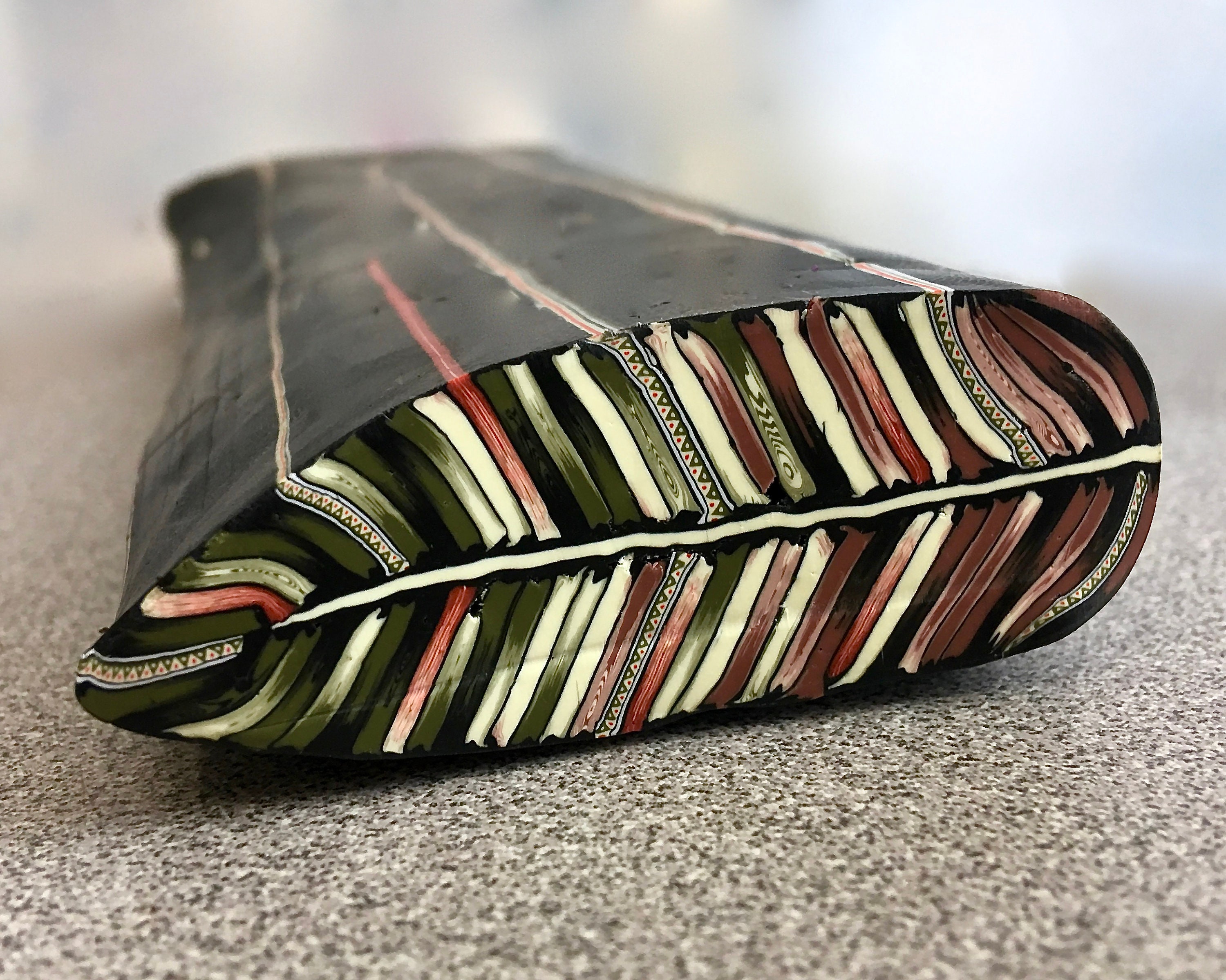 Tutorial - Horned Owl Cane, Polymer Clay Class, Feather Cane, Ikat Cane ...