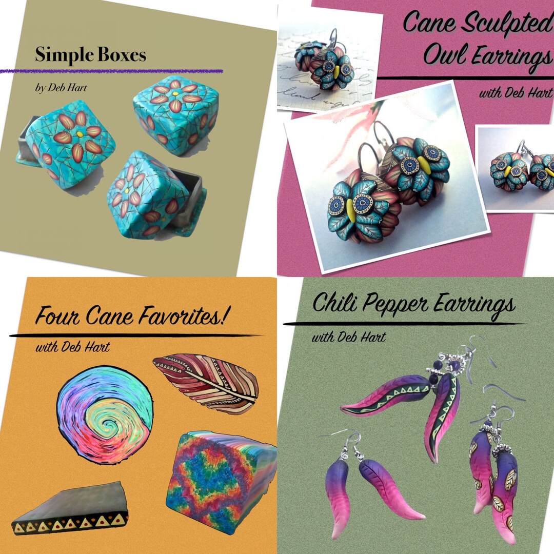 Tutorial Set - Four Demo Favorites - Etsy