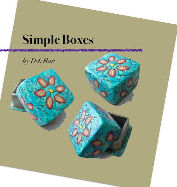 Tutorial Simple Boxes | Etsy