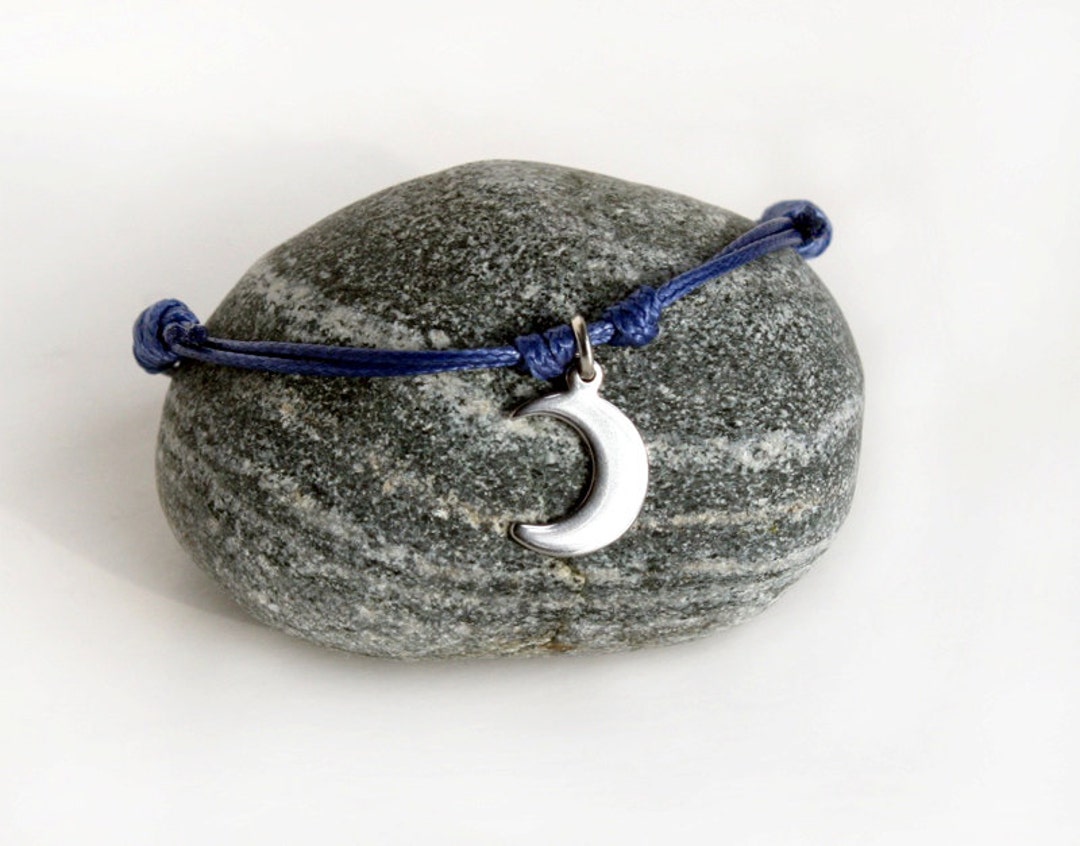 Moon Bracelet, Moon Anklet (many Colors to Choose) - Etsy