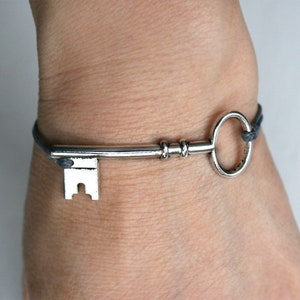 Key Bracelet, Key Anklet, many Colors to Choose - Etsy