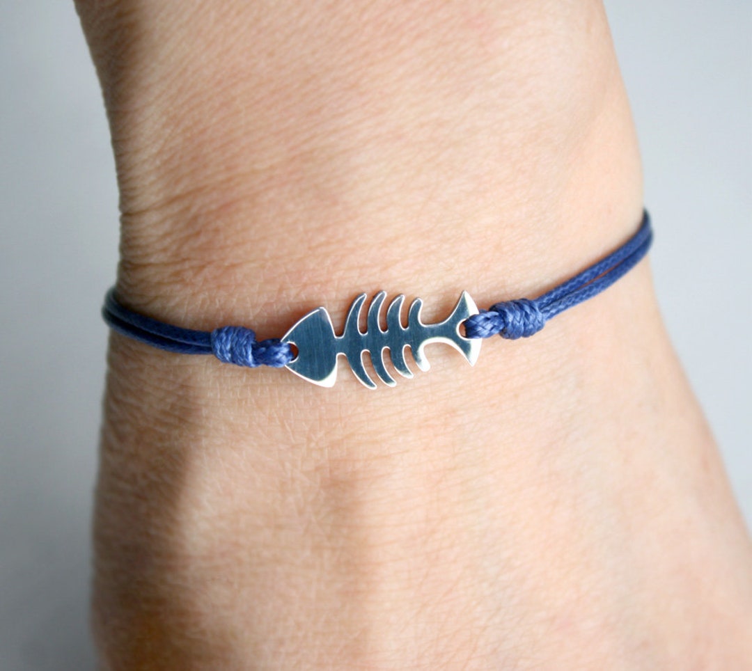 Fish Bone Bracelet Anklet - Etsy
