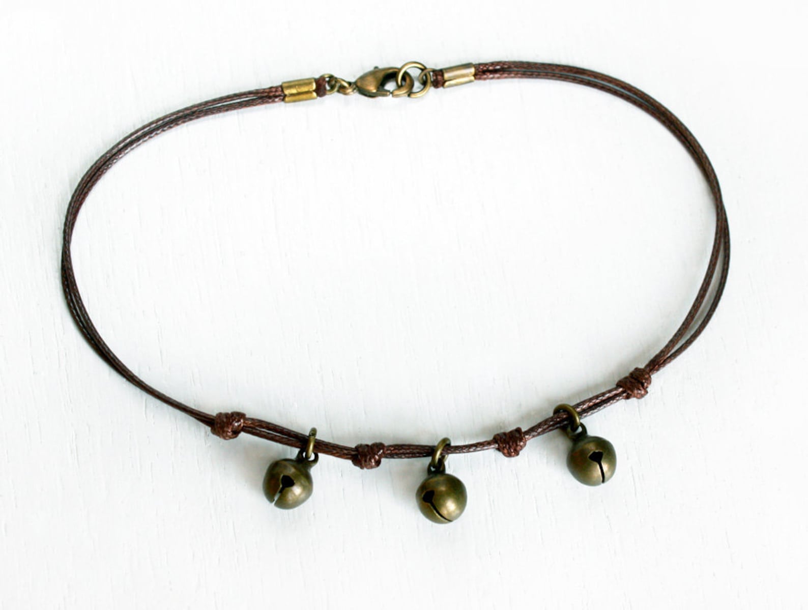 Bell Bracelet Anklet With 3 Bells - Etsy