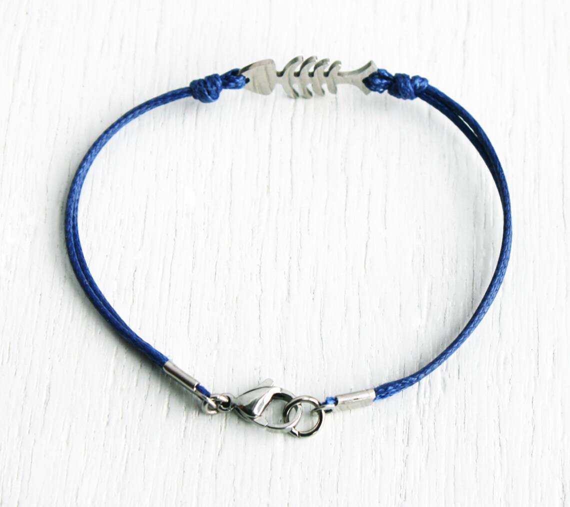 Fish Bone Bracelet Anklet - Etsy