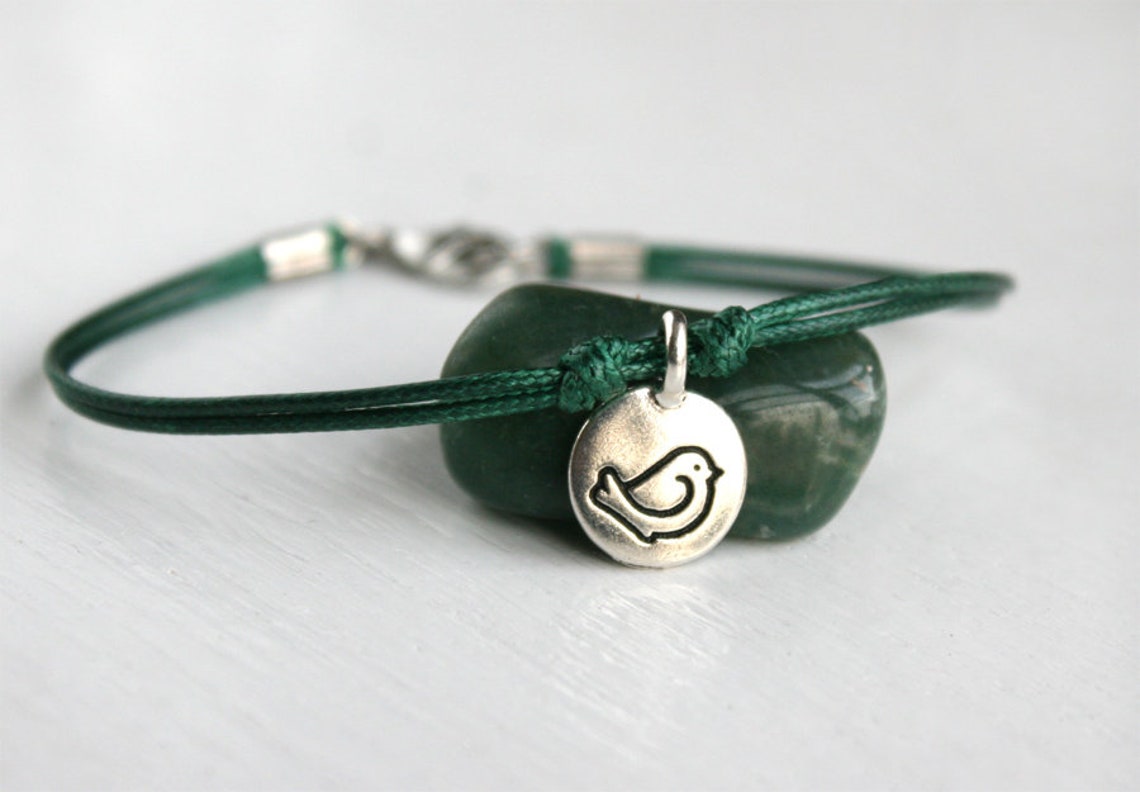 Bird Bracelet, Bird Anklet (many Colors) - Etsy